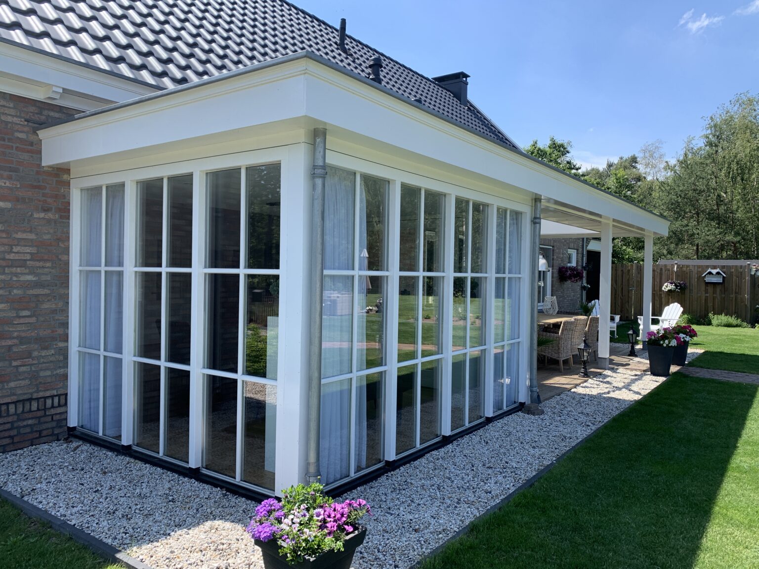 Tuinkamers – Veranda van hout